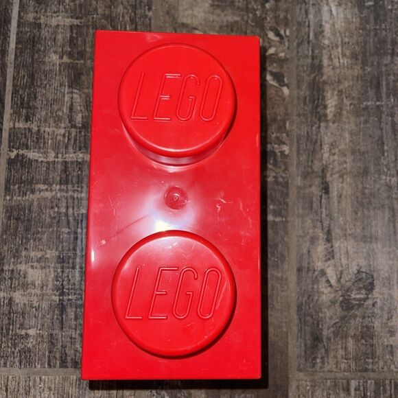 Lego | Toys | Lego 2 Knob Stackable Storage Brick Container Block X 5 X ...